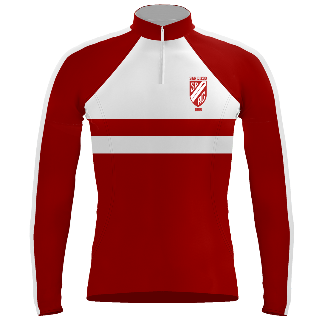 Long Sleeve San Diego Rowing Club Warm-Up Shirt - Tank Design ...