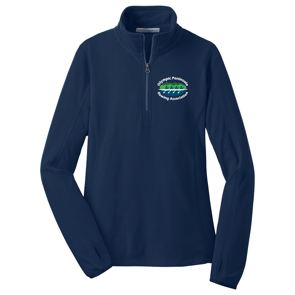 1/4 Zip Olympic Peninsula Rowing Association Fleece Pullover ...