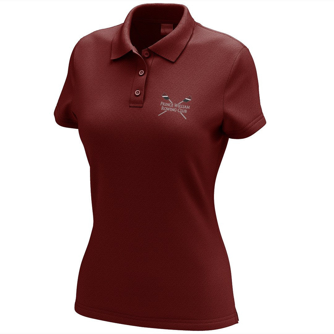 Prince William Rowing Club Embroidered Performance Ladies Polo ...