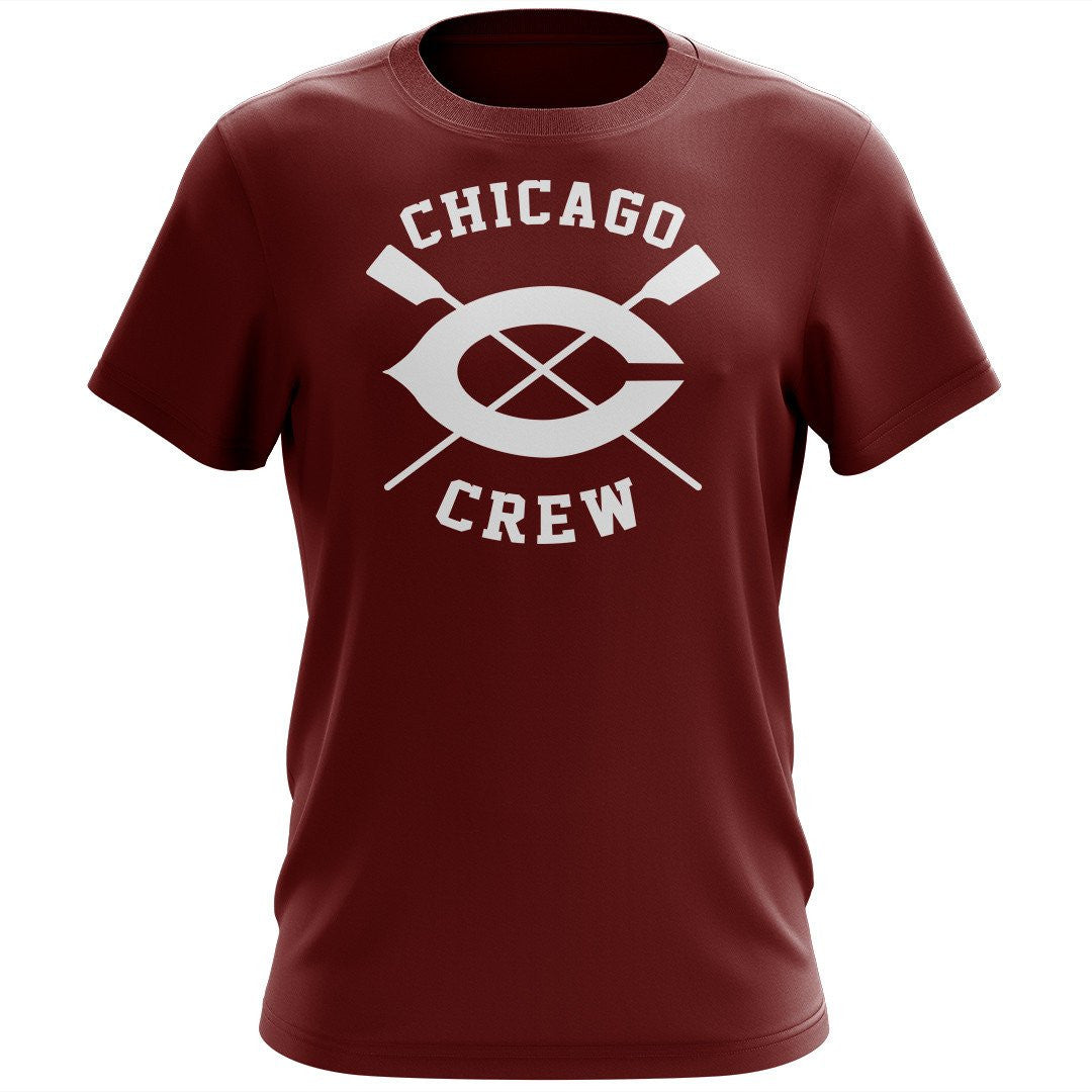 100% Cotton University of Chicago Crew Men's Team Spirit T-Shirt ...